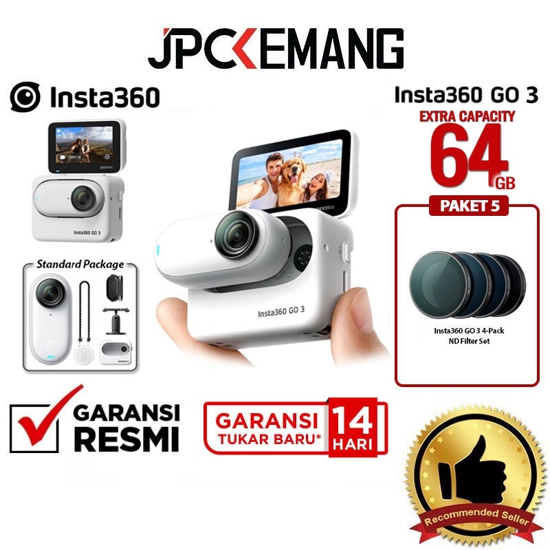 Jual Insta360 GO 3 Action Cam Camera Insta 360 GO3 Insta360 Garansi ...
