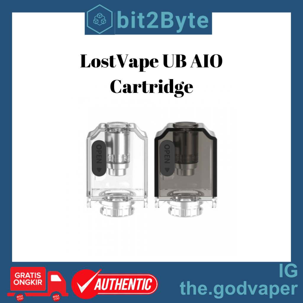 Jual Lost Vape UB AIO Pod Tank for Centaurus B80 B60 Authentic | Shopee ...