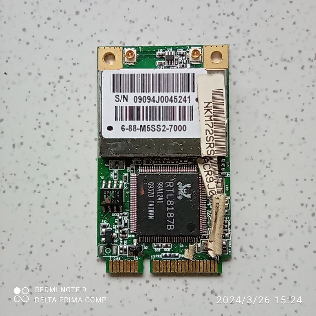 Jual Wifi card laptop axioo neon MLC M72S M72SR M73SR RTL8187B | Shopee ...