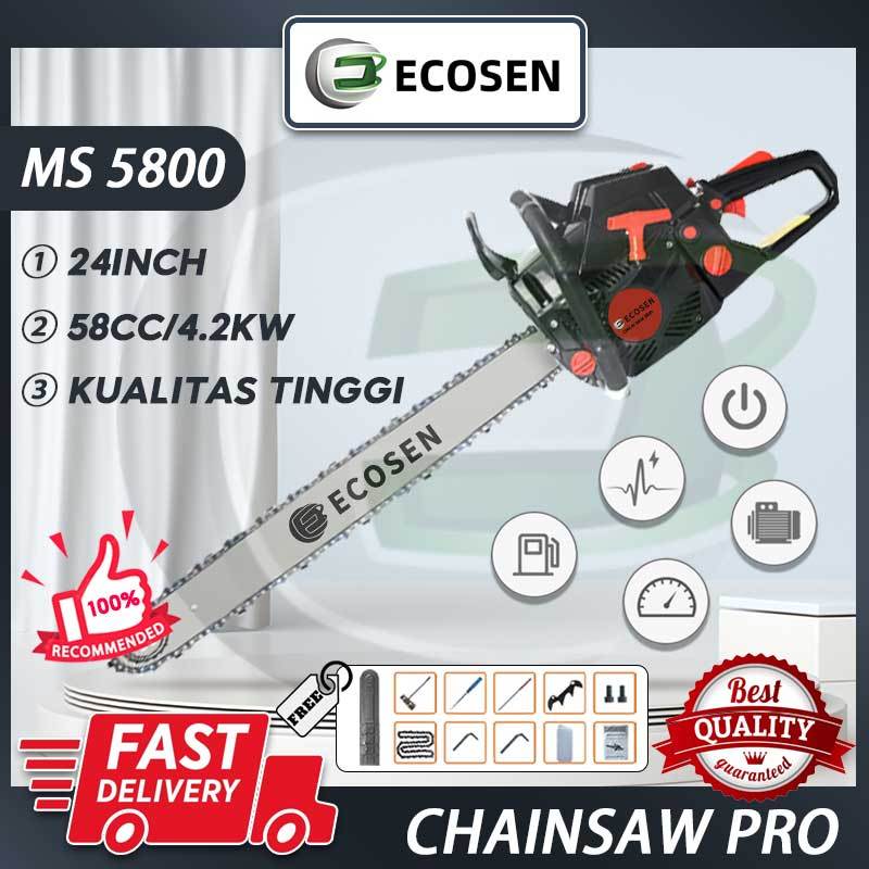 Jual Mesin Potong Kayu/Chainsaw 2Tak Untuk/mesin gergaji 20/22/24"Alat Outdoor Mesin Gergaji ...