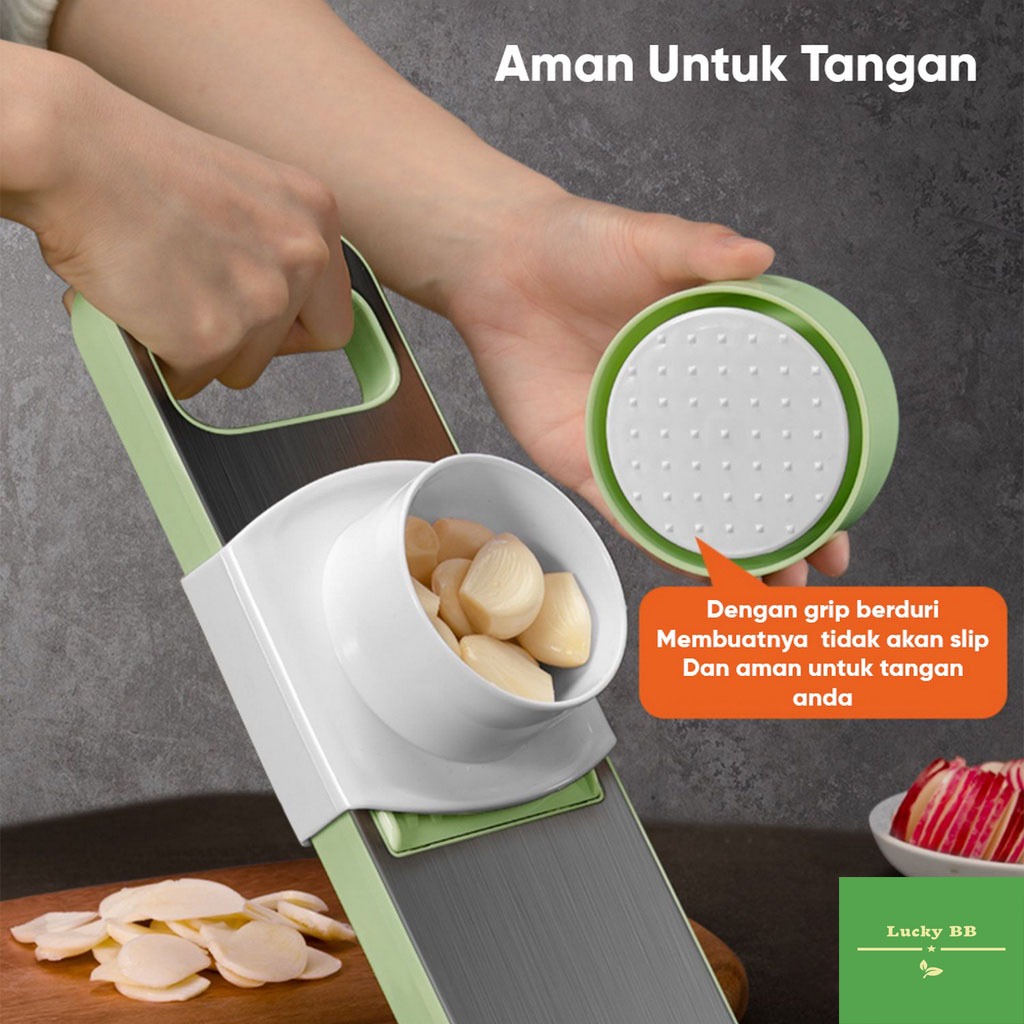 Jual 2024 Parutan Sayuran Multifungsi 8-IN-1 Alat Dapur Pengiris Bawang ...