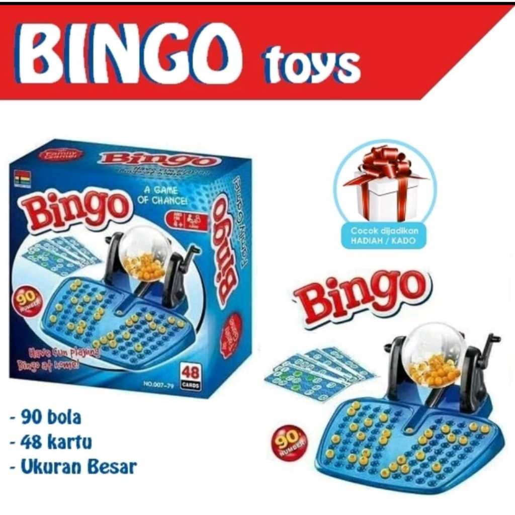 Jual Bingo Cage Big Size Mainan Roller Bola Undian Mainan Board Game ...