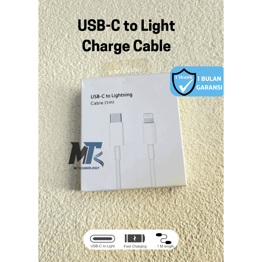 Jual CHARGER IP/IPH FAST CHARGING 20W TYPE C TO LIGHTNING CABLE (KABEL DATA BERGARANSI 1 BULAN ...