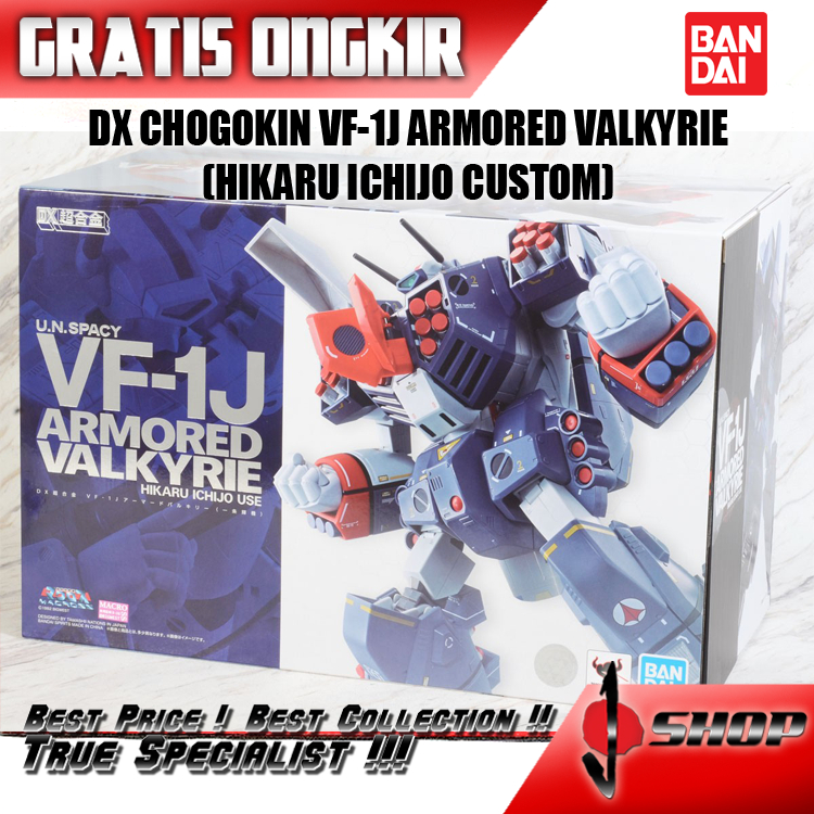 Jual DX CHOGOKIN VF-1J ARMORED VALKYRIE (HIKARU ICHIJO CUSTOM) | Shopee Indonesia