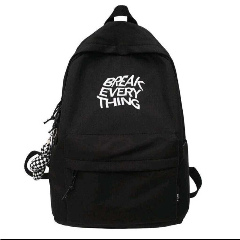 Jual BREAK EVERYTHING - TAS RANSEL GAMBAR TAS GAUL TAS KEREN TAS ...