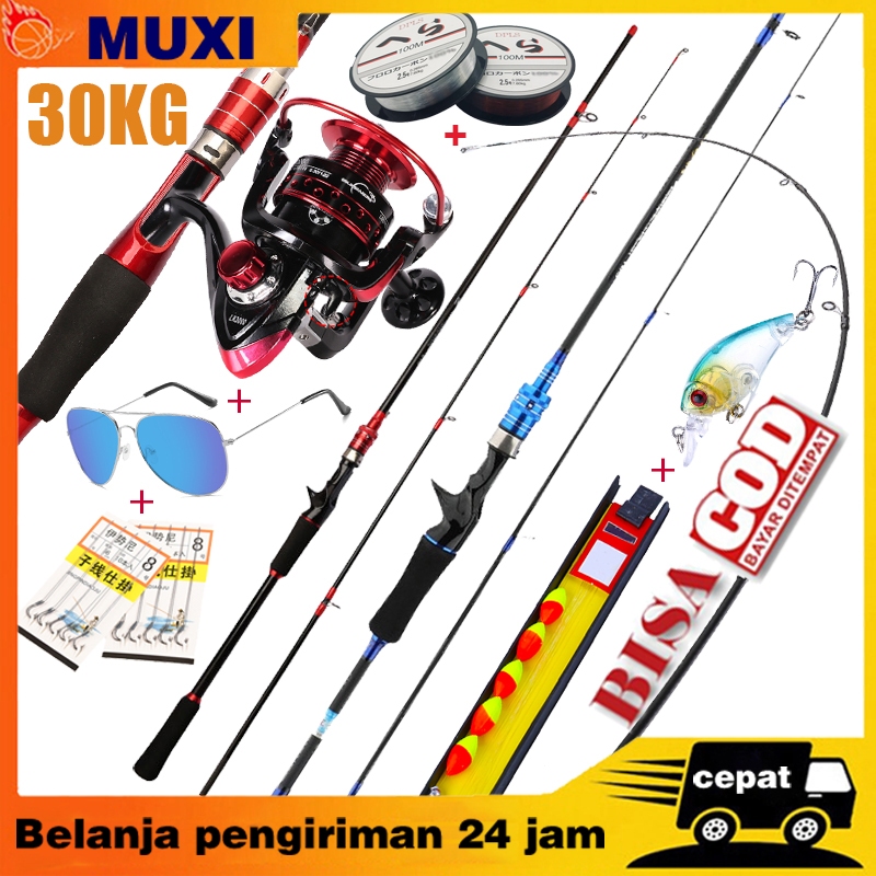 Jual Lucky Man - MUXI Store COD Joran Ampuh Set Peralatan Mancing Murah ...