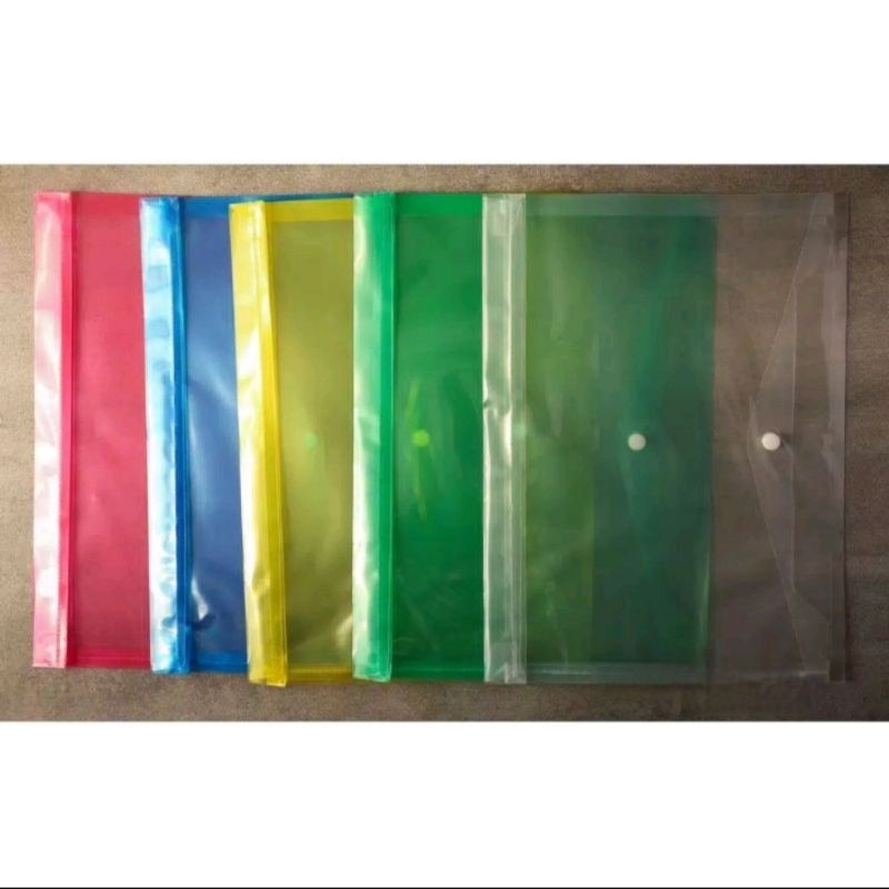 Jual Map Plastik / Map Dokumen Kancing Folio | Shopee Indonesia