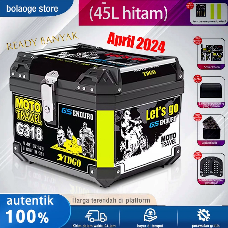 Jual (Penawaran panas!!!)45L Kapasitas Besar, Tahan air, Box Belakang ...