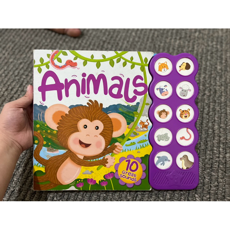 Jual Animals sound book - sound book | Shopee Indonesia
