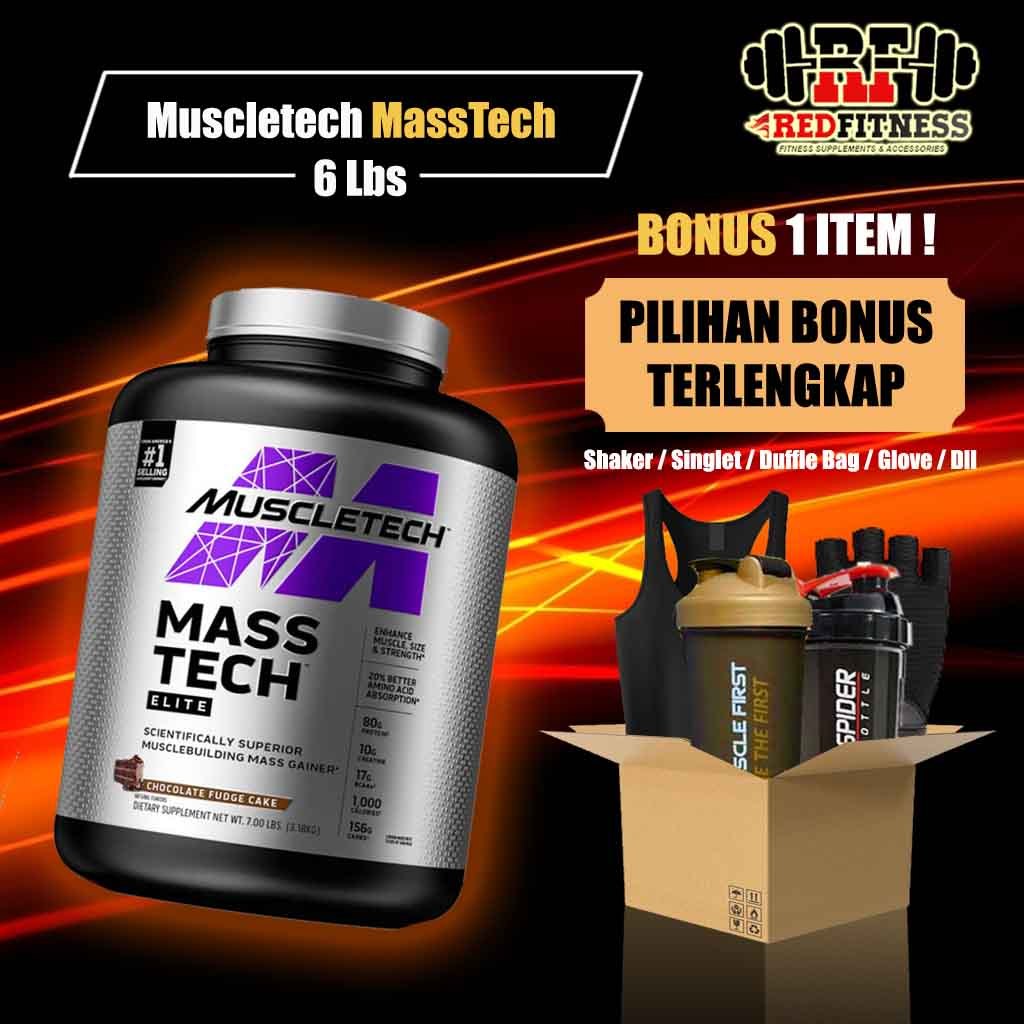 Jual Muscletech MassTech Elite 6 lbs / Muscle Tech Mass Tech 6lbs / 6 lb / 6lb BPOM | Shopee ...