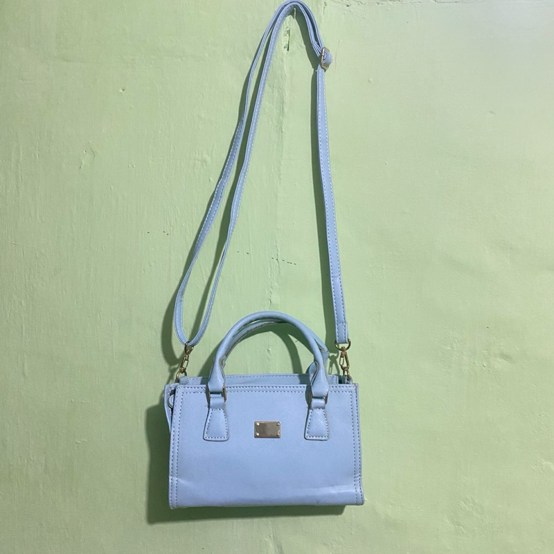 Jual tas biru cantik ala kermes - tas wanita mini murah | Shopee Indonesia