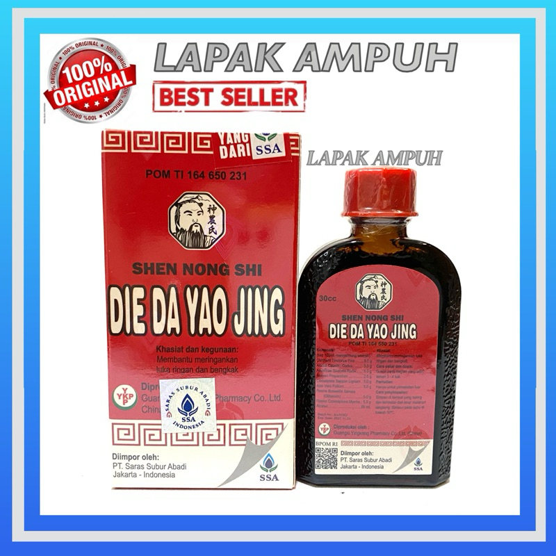 Jual DIE DA YAO JING 30ML | Shopee Indonesia