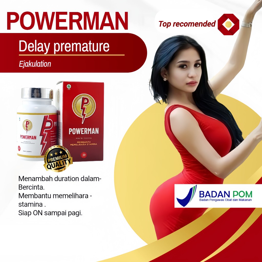 Jual [𝐎𝐅𝐅𝐈𝐂𝐈𝐀𝐋 𝐒𝐓𝐎𝐑𝐄] POWERMAN OBAT KUAT HERBAL STAMINA PRIA TERBAIK TAHAN LAMA paling ampuh 100 ...