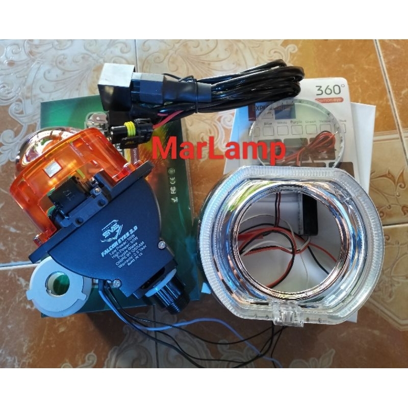 Jual Paket BiLED SMS Falcon Eyes 3inch 55Watt | Shopee Indonesia