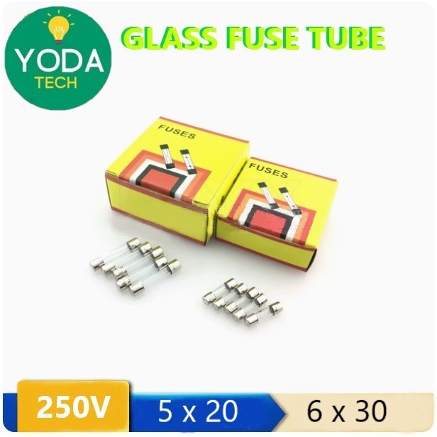 Jual Glass Fuse Tube 250V 5x20mm (8500) | Shopee Indonesia