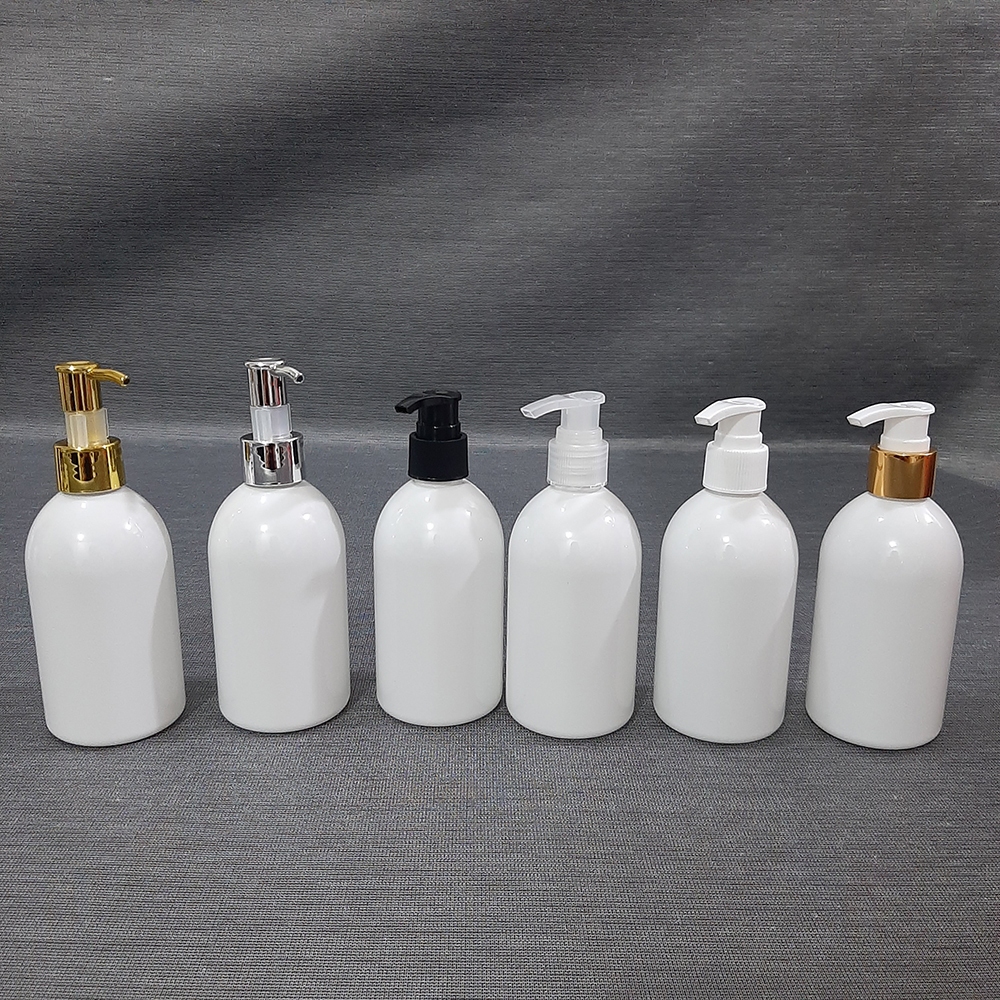 Jual Botol 250ml Oval PUTIH Botol Pump Lotion Botol Pump Clip Oil Botol Lotion Botol Cream Botol ...