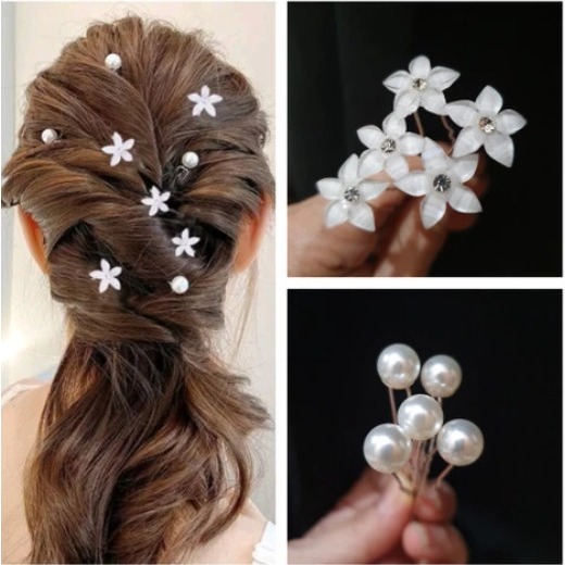 Jual Hair pin Tusuk Sanggul Wedding Hairpin Hiasan Rambut Pengantin ...