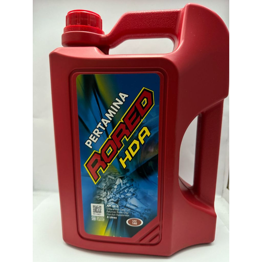 Jual Oli Transmisi Gardan PERTAMINA RORED HDA 140 4 Liter Gardan ...