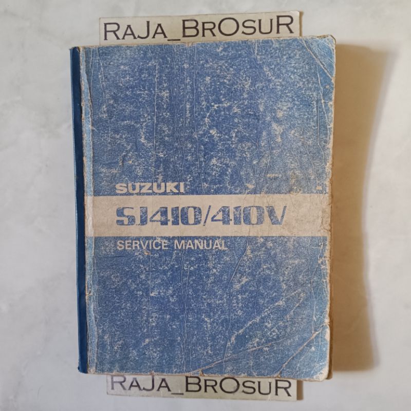 Jual Buku Service Manual Book/Buku Pedoman Petunjuk Servis Suzuki Jimny ...