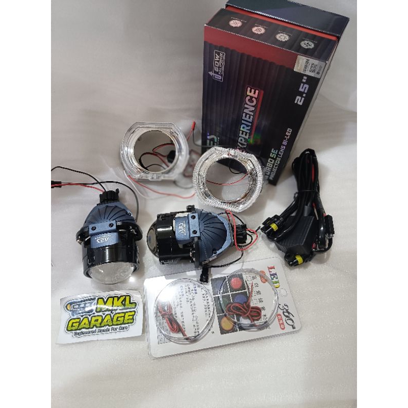 Jual Biled Set Paket Mobil Double Biled Aes Turbo Se Experience 2 5inch