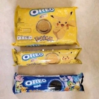 Jual oreo pokemon Pikachu strawberry original chocolate ice cream ...