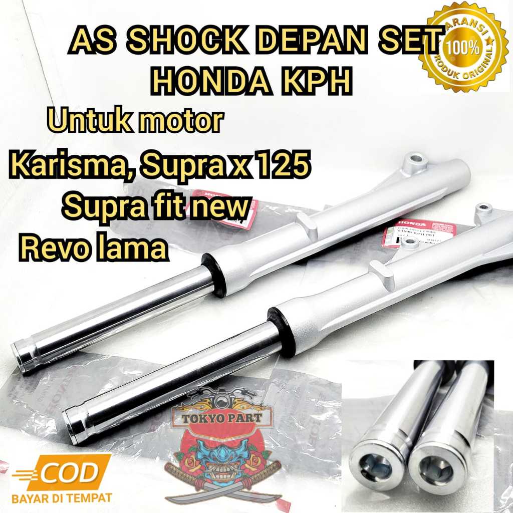 Jual AS SHOCK DEPAN PLUS TABUNG HONDA KPH KUALITAS ASLI ORIGINAL HONDA ...