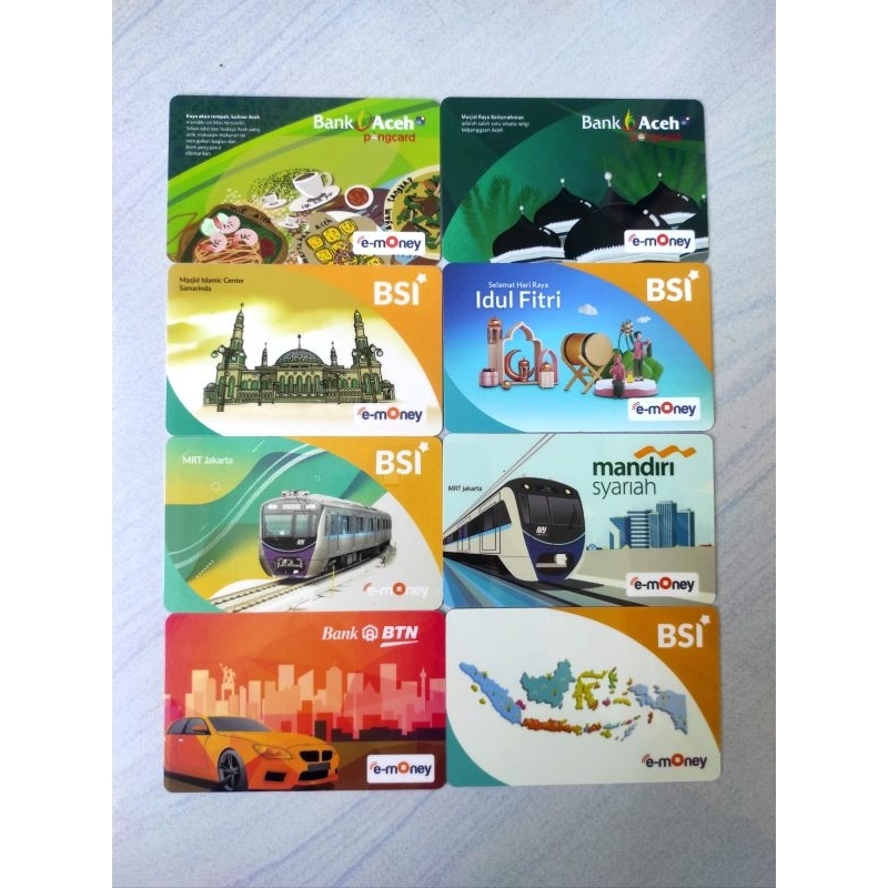 Jual Emoney mandiri unik Original mandiri | Shopee Indonesia