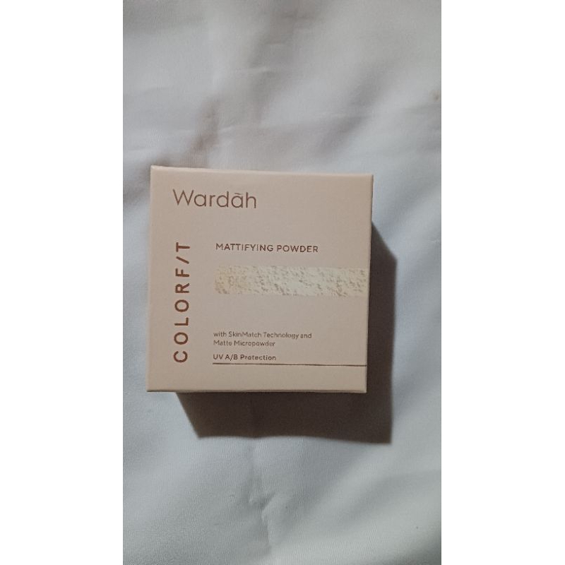 Jual Wardah Colorfit Mattifying Powder - Bedak Tabur Dengan SPF 30PA ...