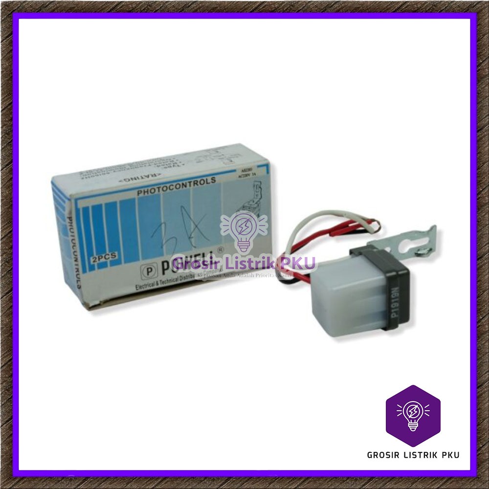 Jual Photocell POWELL 6A Sensor Cahaya Otomatis Powell 6A PhotoControls ...