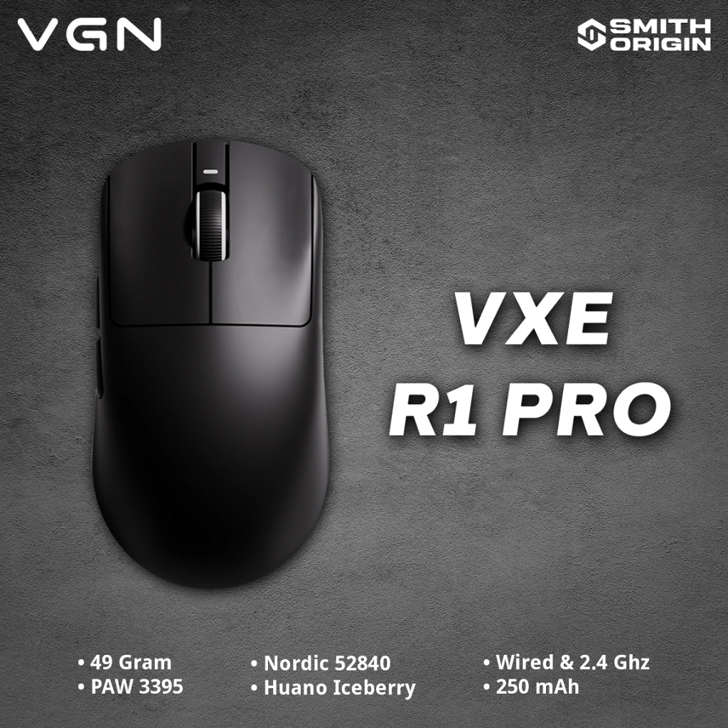 Jual VGN VXE R1 Pro Wireless Gaming Mouse | Shopee Indonesia