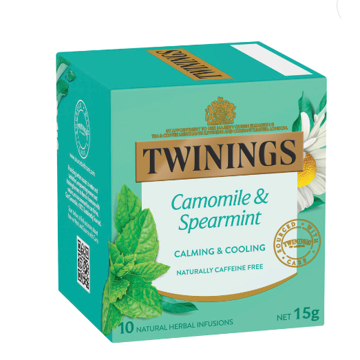 Jual Twinings Chamomile & Spearmint Herbal Infusions Tea Bags 10 pack ...