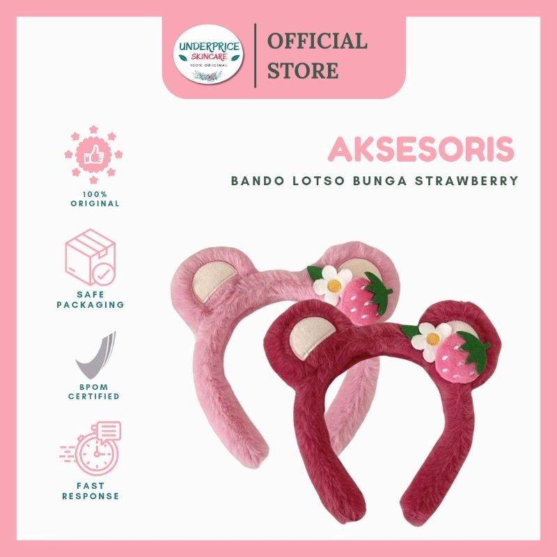 Jual BANDO Lotso Bunga Strawberry | AKSESORIS | Shopee Indonesia