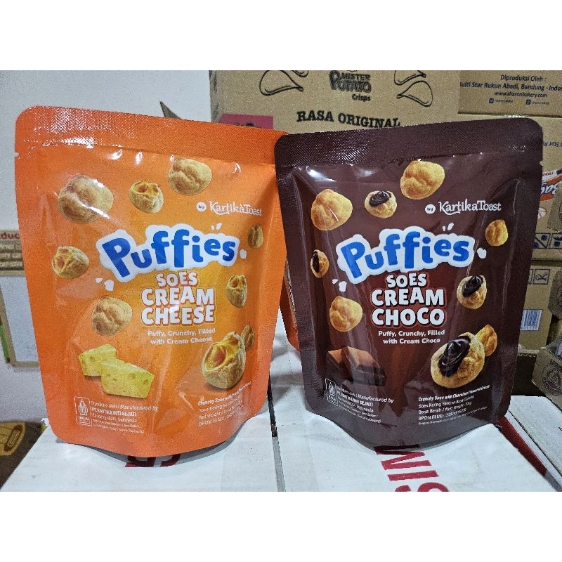 Jual KARTIKA TOAST PUFFIES CRUNCHY SOES POUCH 33GR | Shopee Indonesia