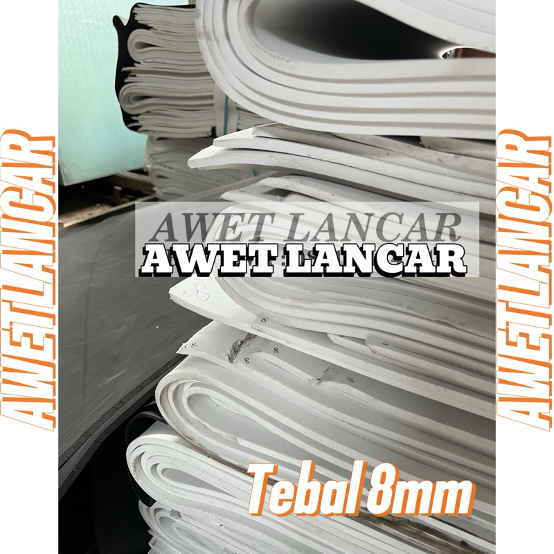 Jual spon ati / spon eva / spon busa hati (ukuran 8mm) 220cm x 120cm ...