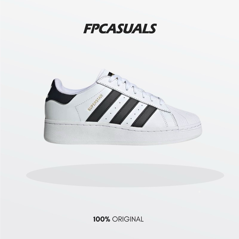 Jual Adidas Superstar XLG Core Black White BNIB Original Resmi IF9995 ...