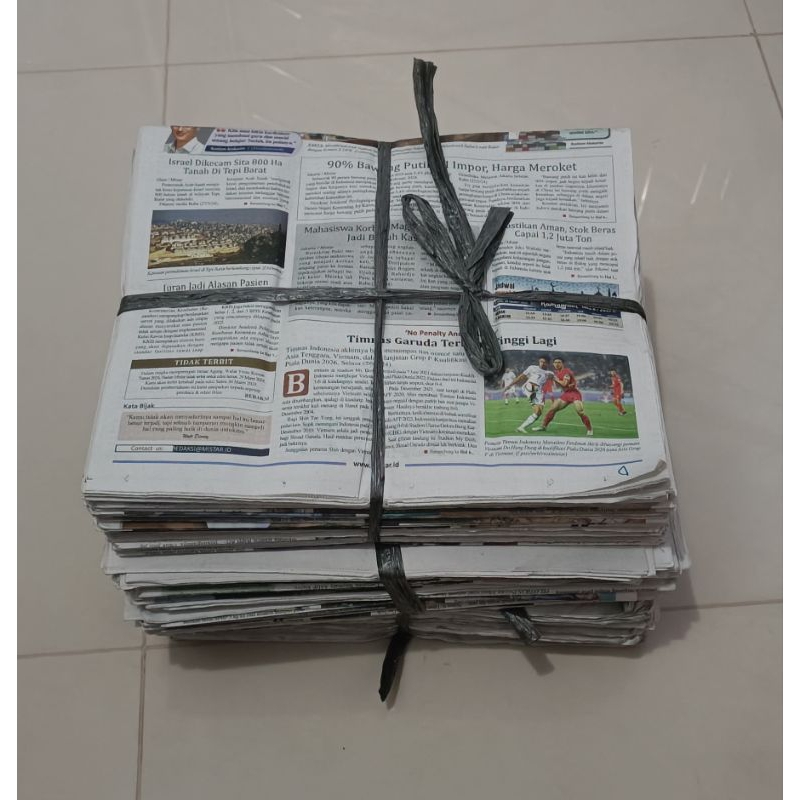 Jual koran bekas, rapi dan bersih | Shopee Indonesia