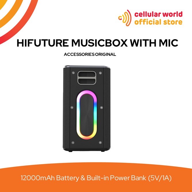 Jual Hifuture Speaker Musicbox with Mic Garansi Resmi | Shopee Indonesia