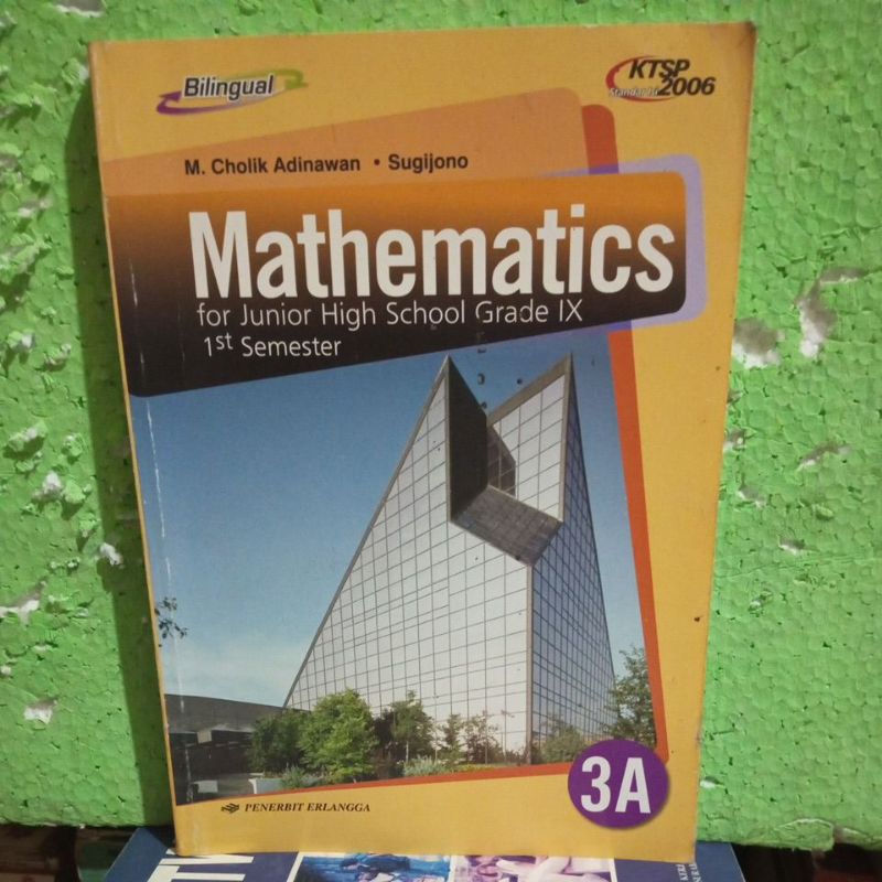 Jual MATHEMATICS untuk kelas 3 A & B SMP / ORIGINAL | Shopee Indonesia