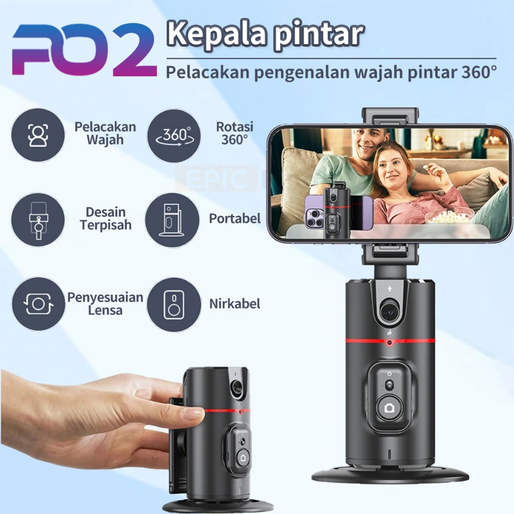 Jual Epic Finds PO2 Auto Face Tracking Gimbal Handphone Stabilizer ...