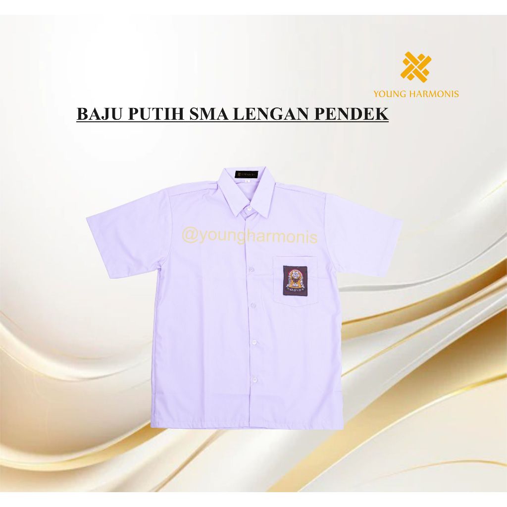 Jual BAJU PUTIH SMA LENGAN PENDEK | Shopee Indonesia