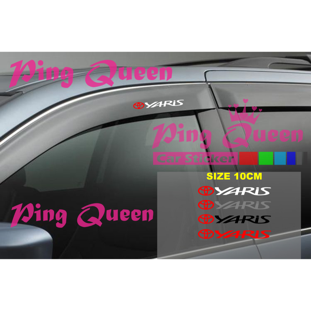 Jual STICKER WIPER TALANG AIR MOBIL YARIS STICKER WIPER TALANG AIR ...
