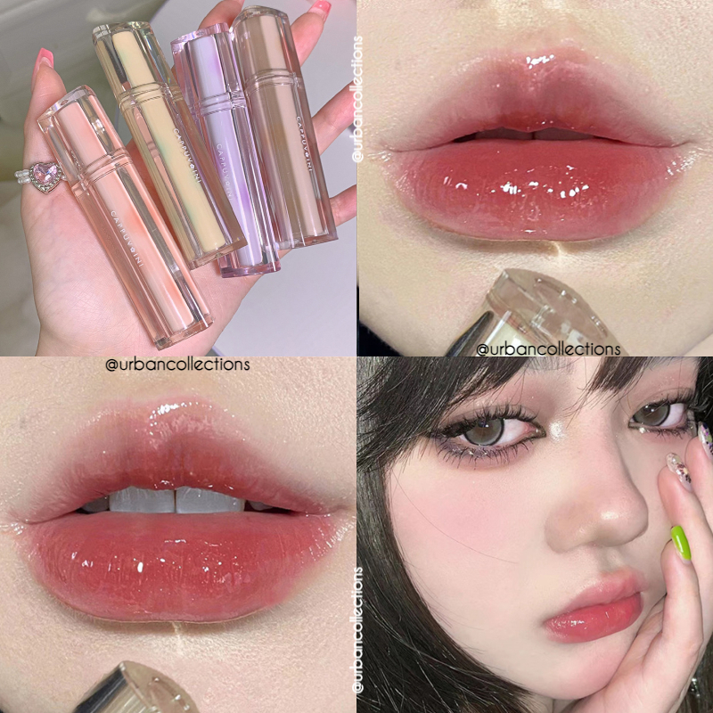 Jual Cappuvini Ice Tea Mirror Lip Gloss Glass Lipgloss Ice Lipstick ...