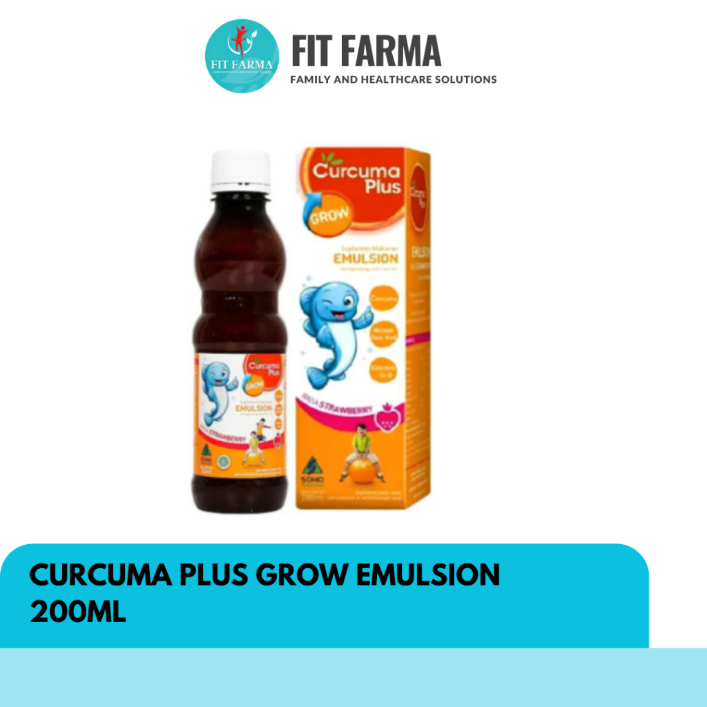 Jual CURCUMA PLUS GROW EMULSION 200ML | Shopee Indonesia
