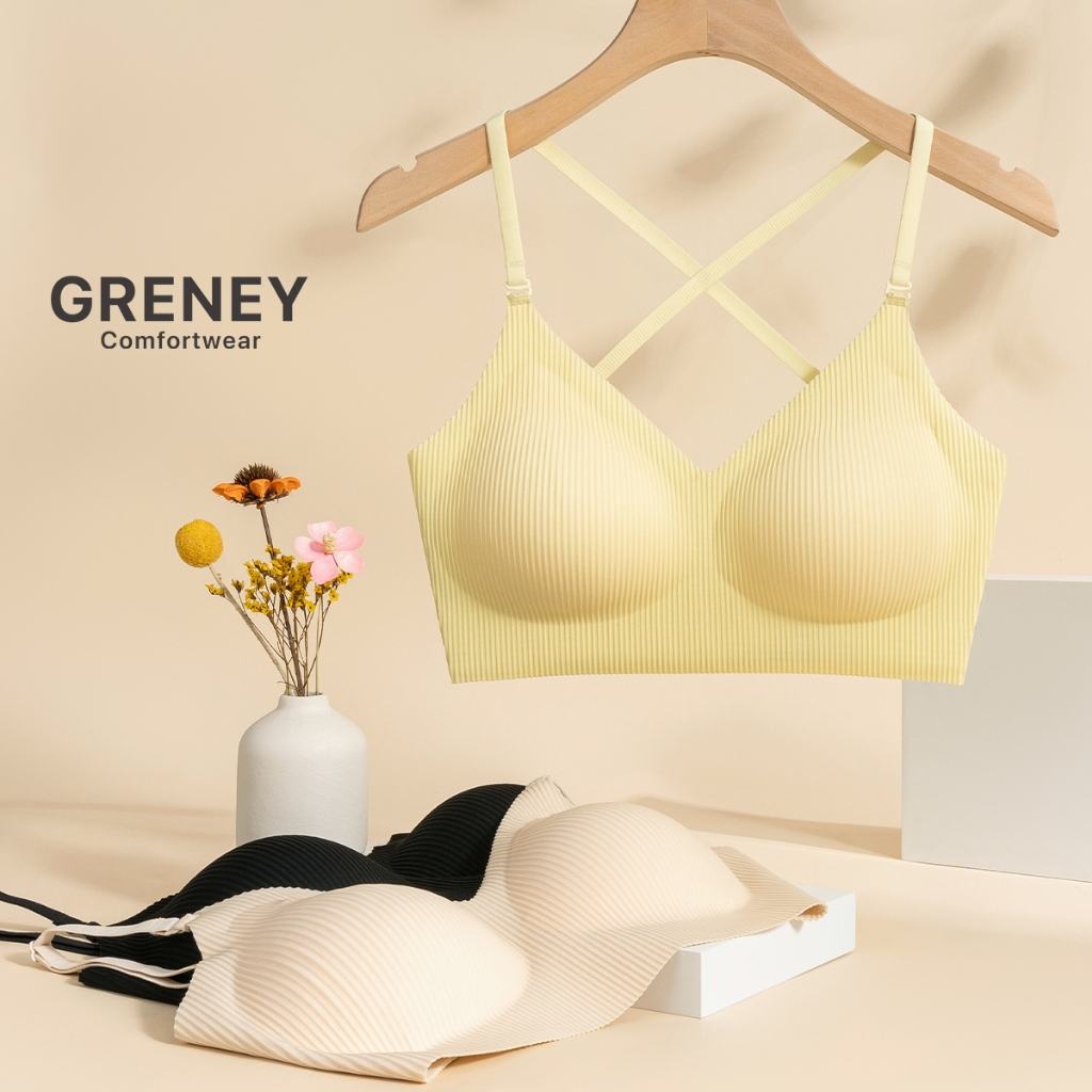 Jual GRENEY-I.M.S-Bra Akordeon Punggung Cantik U Seamless Penyangga ...