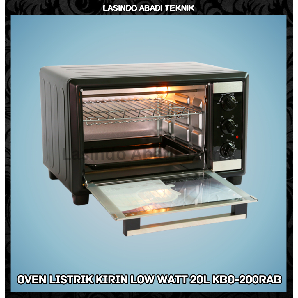 Jual KIRIN Oven Listrik LOW WATT 20 Liter KBO-200RAB KBO 200 RAB | Shopee Indonesia