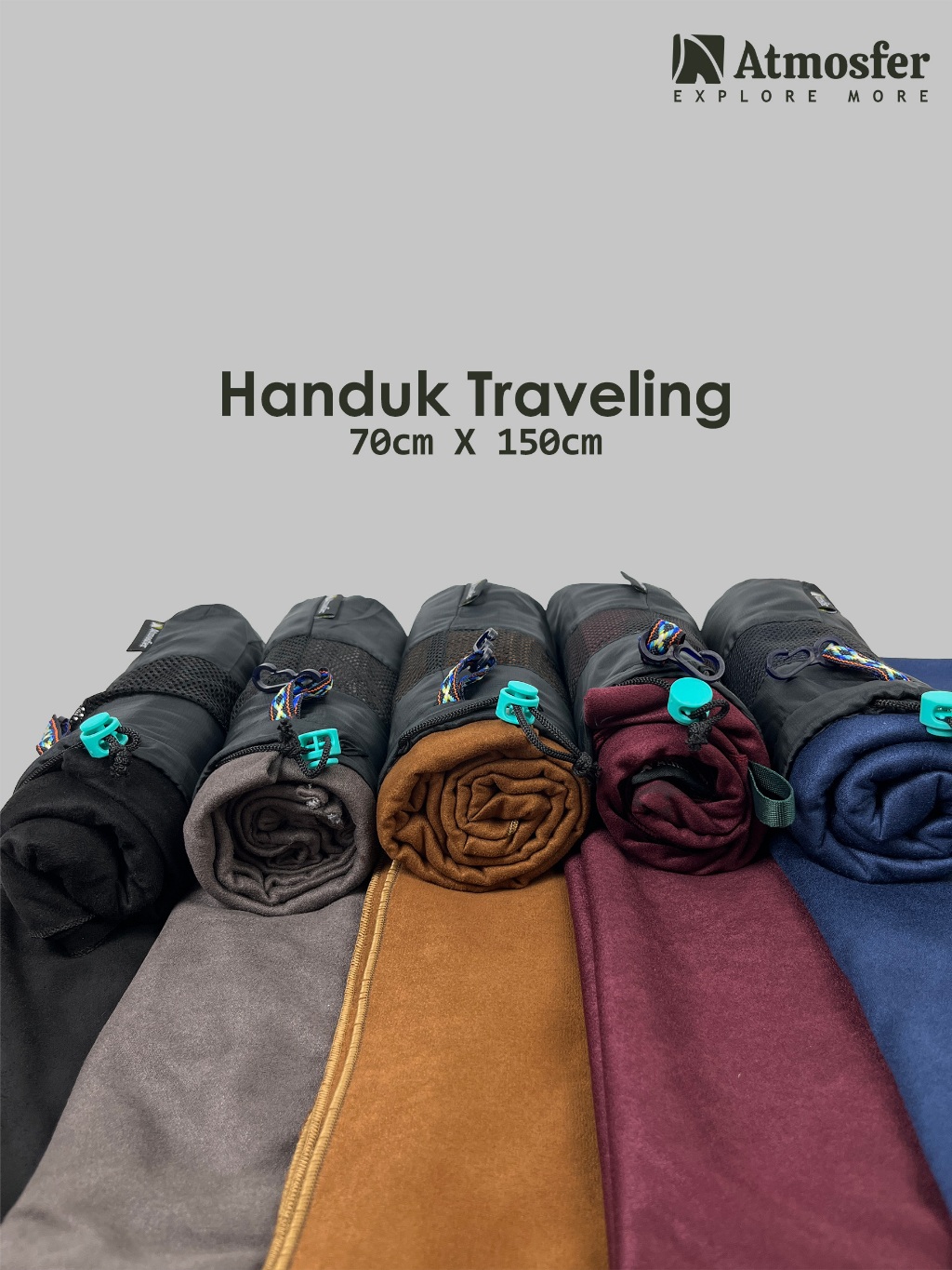 Jual Atmosfer Handuk Microfiber Quickdry 70 x 150 cm - Handuk ...