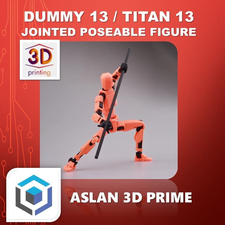 Jual DUMMY 13 TITAN 13 T13 JOINTED POSEABLE ACTION FIGURE LUCKY Custom ...