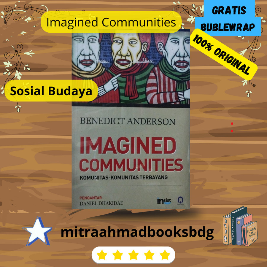 Jual bUKU Imagined Communities Komunitas Komunitas Terbayang - Benedict ...