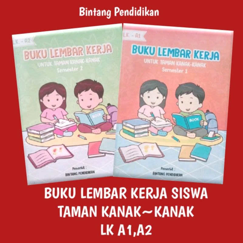 Jual +.Buku Lembar Kerja Siswa A1, A2 Buku Taman Kanak Kanak | Shopee ...
