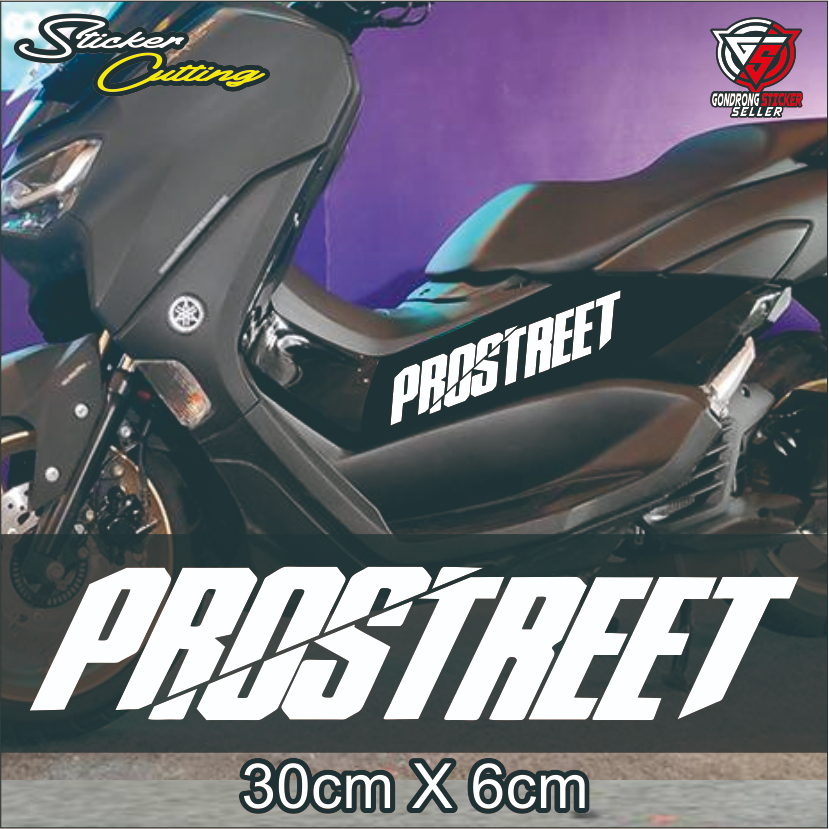 Jual Sticker Cutting Prostreet Deltabox NMAX PCX - HARGA 1PCS - FREE ...